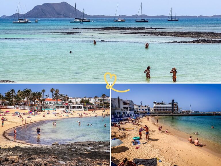 8 plus belles plages de Corralejo (Fuerteventura): photos + carte